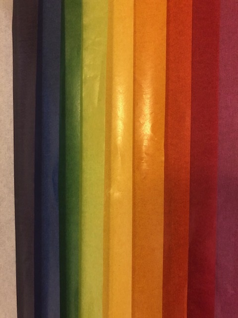 Kite Paper - roll of 11 colours - 50x70cm